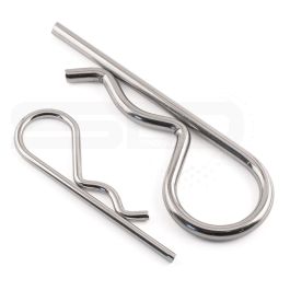 Beta Pin R Clips - 316 / A4 Stainless Steel - BETA-PIN-A4-2.5 | SD ...