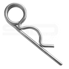 Double Coil Beta Pin R Clips - DOUBLE-BETA-PIN-A4-5.0 | SD Products ...