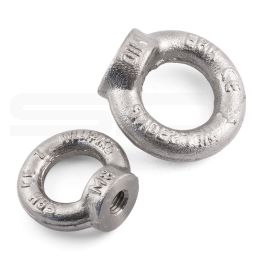 Drop Forged Eye Nuts - DF-EYE-NUT-A4-M16 - 316 / A4 Stainless Steel ...