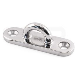 Heavy Duty Oblong Pad Eye Plates - 316 / A4 Stainless Steel | SD ...