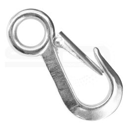 Large Eye Sling Hooks with Safety Latch - 316 / A4 Stainless Steel ...