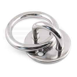Round Eye Plates with Ring - 316 / A4 Stainless Steel | SD Products ...