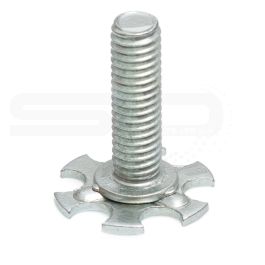 Threaded Stud on Round Perforated Base | SD Products | Industrial ...