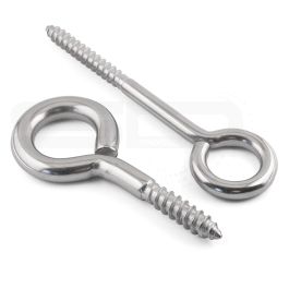 Wood Screw In Eye Hooks - 316 / A4 Stainless Steel | SD Products ...