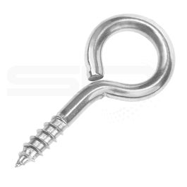 Wood Screw In Eye Hooks - 316 / A4 Stainless Steel - EYE-SCREW-A4-8100 ...